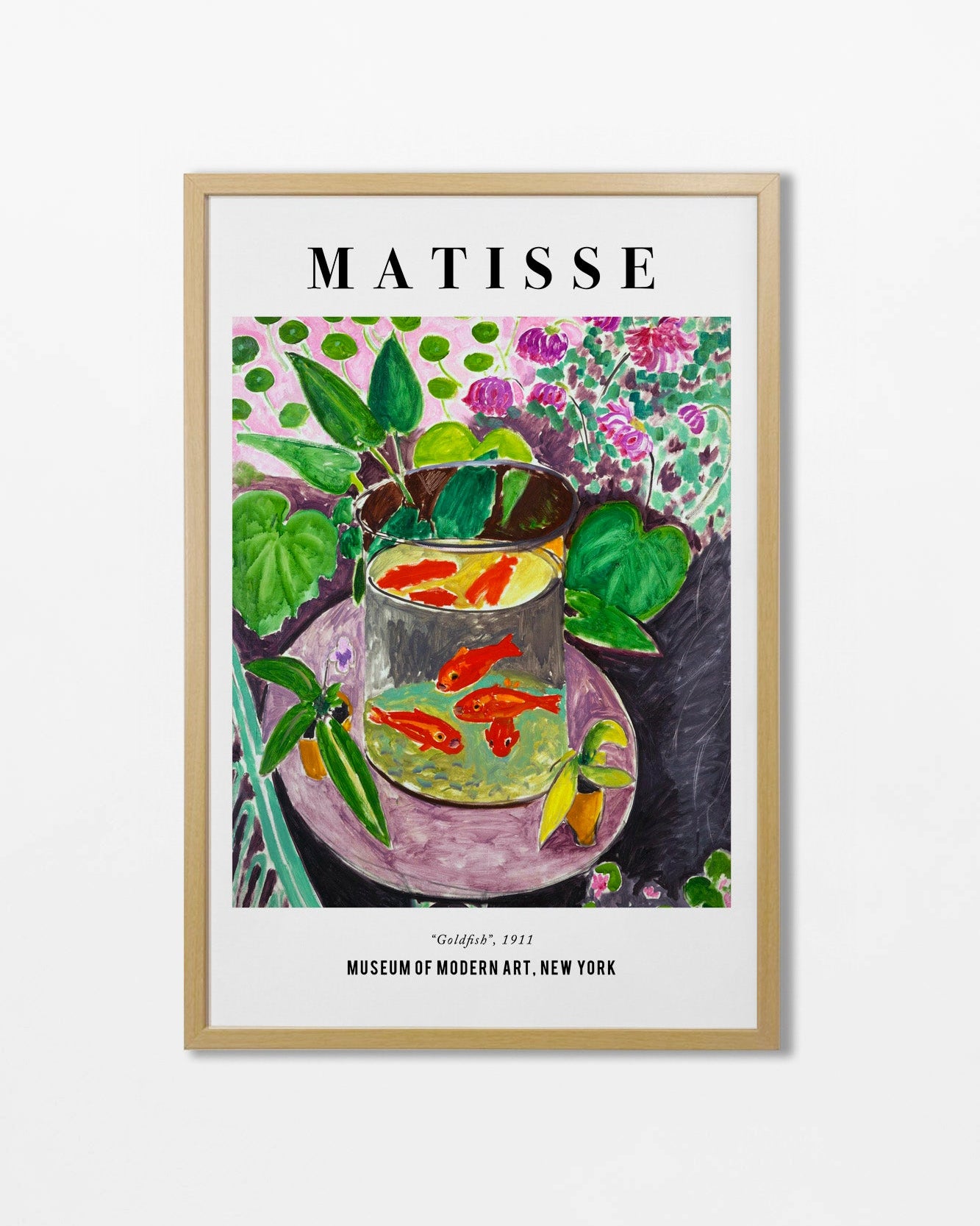 Matisse goldfish – La Cuadrería